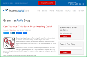 10 Free Proofreading Tests (To Boost Your Editing Skills)